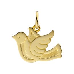 Jobo Damen Kettenanh&auml;nger "Anh&auml;nger Taube Friedenstaube", Gelbgold 333, gold, Gelbgold 333, Schmuckanh&auml;nger, 333 Gold