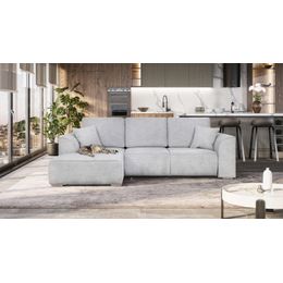 OTTO home "BEATRICE optionale Schlafsofa mit Bettkasten, B/T/H: 265/170/86 cm" L-Form, wahlweise auch mit Bettfunktion und Bettkasten