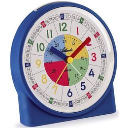 Atlanta Kinder Kinderwecker "Lernwecker, 2125/15", blau, Wecker, ideal auch als Geschenk