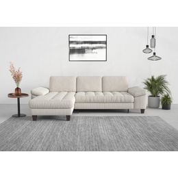 Sit & More Ecksofa SIT & MORE, B:275cm H:88cm T:172cm, beige, 90% Polyester 10% Polyamid, Wohnzimmer, Sofas, "Westham L-Form", Recamiere, mit oder ohne