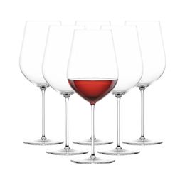 ZWIESEL GLAS Rotweinglas "Rotweingl&auml;ser VUELO 785 ml 6er Set transparent", &Oslash; 10,3cm x 25,4cm, 785ml, 6 tlg., bunt, Trinkgef&auml;&szlig;e, Sp&uuml;lmaschinengeeignet