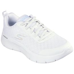Skechers Damen Slip-On Sneaker "GO WALK FLEX-", Gr. 35, wei&szlig;, Textil, Schuhe, Trainingsschuh, Freizeitschuh zum einfachen Schlupfen