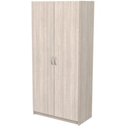 Mehrzweckschrank Demeyere Group, B:79,7cm H:169,5cm T:41,4cmshannon eich, Holzwerkstoff, K&uuml;che, Schr&auml;nke, "MULTIFONCTION", MEHRZWECKSCHRANK 2 TUERIG