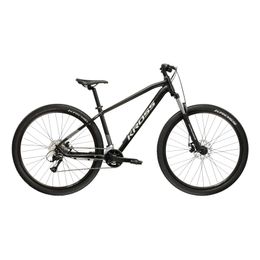 Mountainbike KROSS "KROSS Mountainbike Hardtail 27,5" Hexagon 3.0 schwarz 16 G&auml;nge" Gr. 38, schwarz, schwarz, Fahrr&auml;der, Herren, 38cm, 27,5 Zoll (69,85cm) hinten: 27,5 Zoll (69,85cm)