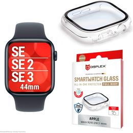 Displex Displayschutzglas "Smartwatch Glass All-In-One Protector Full Body", B:9cm H:1,4cm T:13,5mm, transparent, Displayfolien, Displayschutzfolie,