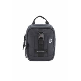 DISCOVERY Damen Schultertasche "Shield", schwarz, Kunstfaser, unifarben, Taschen, Hergestellt aus robustem rPet Polyester-Material
