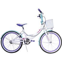 Huffy Jugendfahrrad "Huffy Girly Girl 20-Zoll Wei&szlig;", 27cm, 20 Zoll (50,80cm) hinten: 20 Zoll (50,80cm), wei&szlig;, Fahrr&auml;der