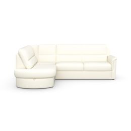 Sit & More Ecksofa SIT & MORE, B:243cm H:87cm T:175cm, beige, Wohnzimmer, Sofas, "Panini L-Form", wahlweise mit Bettfunktion und Bettkasten
