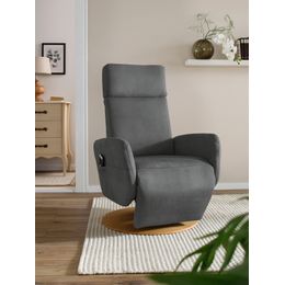 Sit & More TV-Sessel SIT & MORE, B:71cm H:110cm T:82cm, grau, Webstoff (100% Polyester);Luxus-Microfaser Euphoria (100% Polyester);Luxus-Microfaser Vintage