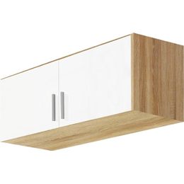 Schrankaufsatz Rauch, B:91cm H:39cm T:54cm, wei&szlig;, Holzwerkstoff, Schlafzimmer, M&ouml;belaufs&auml;tze, "Celle"