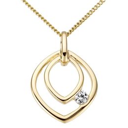 Firetti Damen Kettenanh&auml;nger "Schmuck Geschenk Gold 333 Halsschmuck Anh&auml;nger f&uuml;r Halskette", Gelbgold 333, 0,8 g, gold, Gelbgold 333,