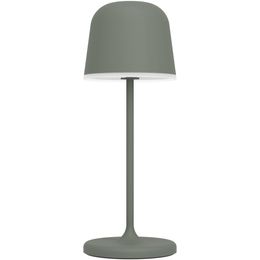 Eglo Tischleuchte "MANNERA-S Tischlampe - Alu, Stahl - LED - 1,8W - IP54", gr&uuml;n, 1, &Oslash; 7,5cm H: 20cm, 1 Stk., Leuchten, Akku Au&szlig;entischleuchte, Gartenlampe m. Erdspie&szlig;, H20 x &Oslash;7,5 cm, Tischleuchte