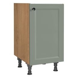 Sp&uuml;lenschrank Nobilia, B:45cm H:87cm T:58,3cm, gr&uuml;n, K&uuml;che, Schr&auml;nke, ""Cascada", Ausrichtung w&auml;hlbar, vormontiert, in den Breiten", 45 und 60 cm,