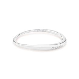 Calvin Klein Damen Armreif "Schmuck Edelstahl Armschmuck ELONGATED DROPS", 18,5cm, Edelstahl, silber, Edelstahl, Armb&auml;nder