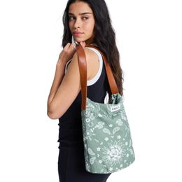 Roxy Damen Sporttasche "Levitating Purse"oil gr&uuml;n boho bandana, Baumwolle, Taschen