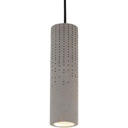 Paco Home Pendelleuchte "BAROLL", 1, &Oslash; 7cm, grau, Esszimmer, Leuchten, LED, GU10, Lampe F&uuml;r Wohnzimmer Esszimmer K&uuml;che, H&ouml;henverstellbar