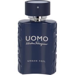 Herren Eau de Toilette "UOMO Urban Feel", 50ml, blau, Salvatore Ferragamo, Parf&uuml;ms, mit blumig-fr&ouml;hlicher Duftnote
