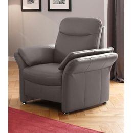 Sessel Home Affaire, B:99cm H:103cm T:89cm, braun, Luxus-Microfaser ALTARA NUBUCK (100% Polyester);Struktur weich (92% Polyester, 8%