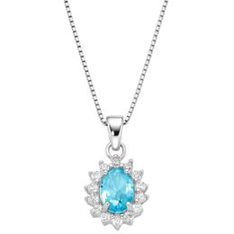 Firetti Damen Kette mit Anh&auml;nger "Schmuck Geschenk Silber 925 Halsschmuck Halskette Venezianer Bl&uuml;te", Silber 925 (Sterlingsilber), L: 45 B: 0,65mm,