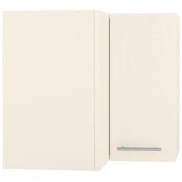 Wiho-K&uuml;chen Eckh&auml;ngeschrank WIHO K&Uuml;CHEN, B:60cm H:56,5cm T:35cm, beige, K&uuml;che, Schr&auml;nke, "Flexi2"