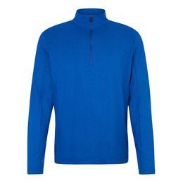 Ziener Herren Sweater "JELANO", blau, Gr. 56, Obermaterial: 88% Polyester recycled, 12% Elasthan, Sweatshirts