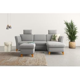 Kopfst&uuml;tze Home Affaire, B:50cm H:25cm T:12cm, grau, 100% Polyester, Polsterauflagen, "Trelleborg", passend zur Serie "Trelleborg"