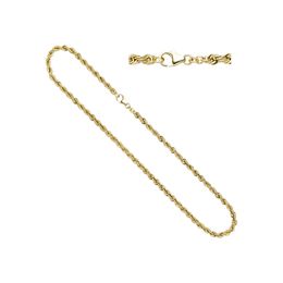 Jobo Damen Goldkette "Kordelkette 4,9 mm", Gelbgold 585, L: 45gelbgold 585, Gelbgold 585, Halsketten, 14 Karat 585 Gold 45 cm