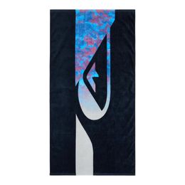 Quiksilver Herren Badeponcho "Freshness"nebulas blau fade reflection, Obermaterial: 100% Walkfrottier;, Hausm&auml;ntel