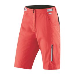 Gonso Damen Fahrradhose "Erpice", rot, Gr. 34, 90% Polyamid, 10% Elastan, Hosen, Strapazierf&auml;hig und formstabil