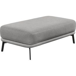 Sch&ouml;ner Wohnen Kollektion Hockerbank, B:120cm H:45cm T:70cm, grau, SCH&Ouml;NER WOHNEN-KOLLEKTION, 16% Baumwolle, 79% Polyester, 5% Polyacryl, Hocker, "Pearl - 5 Jahre
