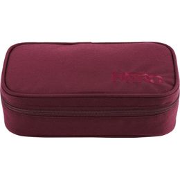 Nitro Kinder Federtasche "Pencil Case XL", rot, Polyester, Schreibger&auml;teetuis, Federm&auml;ppchen, Schlamperm&auml;ppchen, Faulenzer Box, Stifte Etui