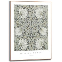 Poster Reinders, B:50cm H:70cm T:2,2cm, gr&uuml;n, MDF, Wohnzimmer, Bilder, "William Morris"
