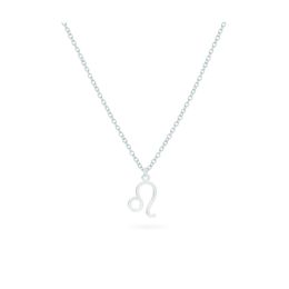 Beka & Bell BEKA & BELL Damen Kette mit Anh&auml;nger "925-Sterling Silber Gl&auml;nzend 42cm L&ouml;we", 42cm, Silber 925 (Sterlingsilber), L: 42, wei&szlig;, Silber 925