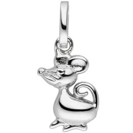 Jobo Damen Kettenanh&auml;nger "Anh&auml;nger Maus", Silber 925 (Sterlingsilber), silber, Silber 925 (Sterlingsilber), Schmuckanh&auml;nger, 925 Silber