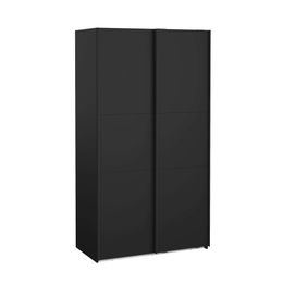 Schwebet&uuml;renschrank Home Affaire, B:118,5cm H:221cm T:66,6cmschwarz matt, FSC-zertifizierter Holzwerkstoff, Schr&auml;nke, "Como, Kleiderschrank,