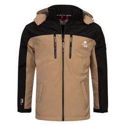 Arctic Seven Herren Softshelljacke "ASSurvivo", schwarz, Gr. S, Obermaterial: 96% Polyester, 4% Elasthan; Innenseite: 100% Polyester, Jacken,