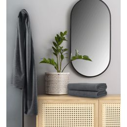 Saunatuch OTTO HOME, B:80cm L:200cm, grau, Frottier, Obermaterial: 100% Baumwolle, Handt&uuml;cher, "Sanremo Premium, Premium Handt&uuml;cher, 600 gr/m&sup2;,