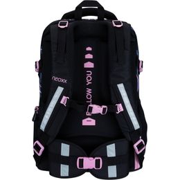 neoxx Kinder Schulrucksack "Active Pro"hello wave, Polyester, Rucks&auml;cke