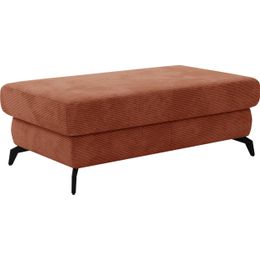 Sit & More Polsterhocker SIT & MORE, B:121cm H:45cm T:67cm, rosa, 95%Polyester 5%Polyamid, Hocker, "Bolero"