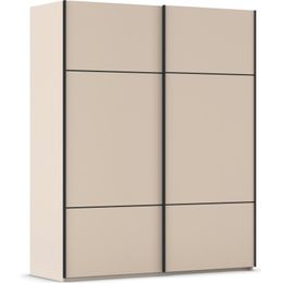 Schwebet&uuml;renschrank Rauch, B:181cm H:223cm T:68cm, beige, Holzwerkstoff, Schr&auml;nke, "Kleiderschrank Schrank Garderobe Schlafzimmerschrank SCALE-TRIO",