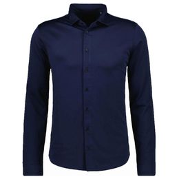 Ragman Herren Poloshirt, blau, Gr. L, Baumwollmischung, Shirts