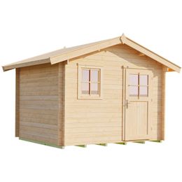 Gartenhaus Weka, beige, Massivholz, Gartenh&auml;user, "Premium28natur"
