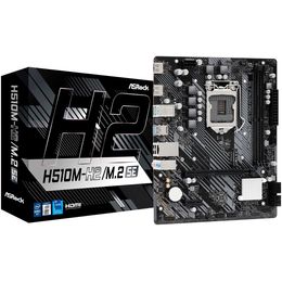 Asrock Mainboard "H510M-H2/M.2 SE", B:23,1cm T:18,7cm, schwarz, Mainboards