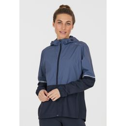Endurance Damen Outdoorjacke "Laufenjacke Kinthar", blau, Gr. 34, mehrfarbig, 100% Polyester, Jacken, mit wind- und wasserdichter Funktion
