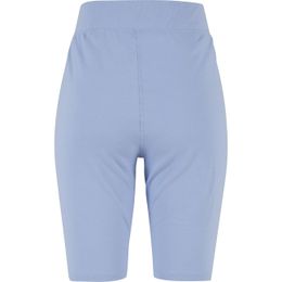 DEF Damen Shorts "DEF Damen DEF Shorts Sporty", blau, Gr. XS, unifarben, 61% Baumwolle, 33% Polyester, 6% Elasthan, Hosen