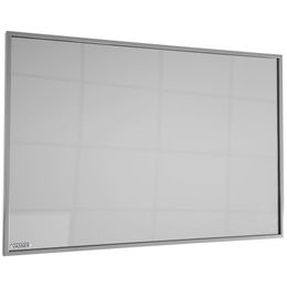 VASNER Infrarotheizung "Zipris S 900", B/H/T: 60cm x 2,5cm, 900 W, grau, Heizk&ouml;rper, 900 W, Spiegelheizung mit Titan-Rahmen