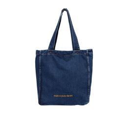 Marc O'Polo Damen Shopper "aus reiner Bio-Baumwolle", MARC O'POLO DENIMdunkelblau, Baumwolle, unifarben, Taschen