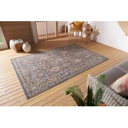 Teppich Hanse Home, B:190cm H:3mm L:280cm, blau, Polypropylen (PP), Wohnzimmer, Teppiche, "Port Said", In-& Outdoor, L&auml;ufer, Wetterfest, Balkon,