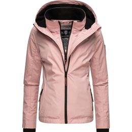 Marikoo Damen Outdoorjacke "Erdbeere", beige, Gr. XXL, Oberstoff: 100% Polyester; Futter: 100% Polyester; Wattierung: 100% Polyester; &Auml;rmelfutter: