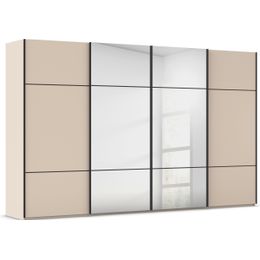 Schwebet&uuml;renschrank Rauch, B:360cm H:223cm T:68cm, beige, Holzwerkstoff, Schr&auml;nke, "Kleiderschrank Schrank Garderobe Schlafzimmerschrank SCALE-TRIO",